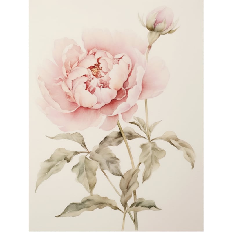 Peony Art - Etsy