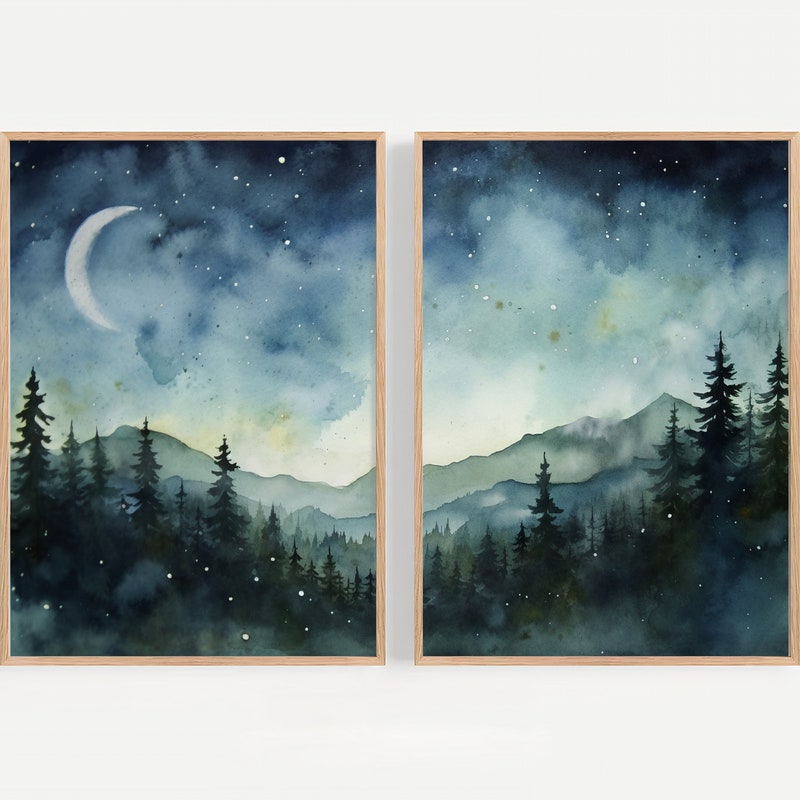 Starry Night Sky - Etsy