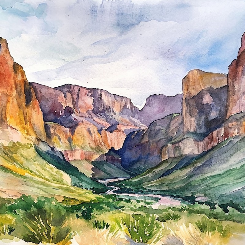 Big Bend Art - Etsy