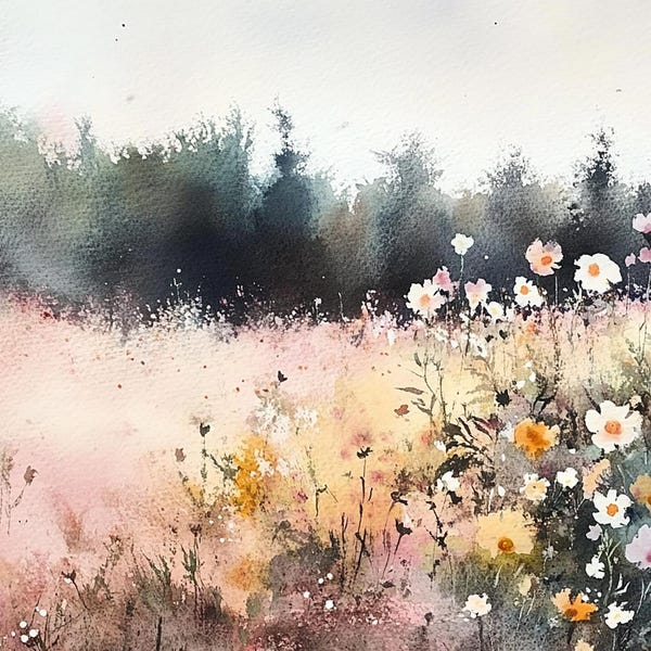 Watercolor Poster - Etsy