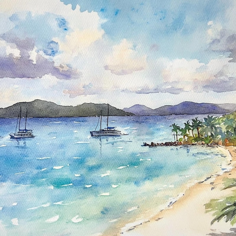 British Tree Painting - Etsy