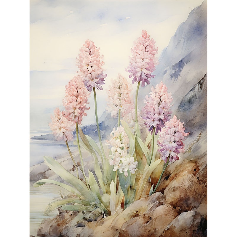 Hyacinth Paintings - Etsy