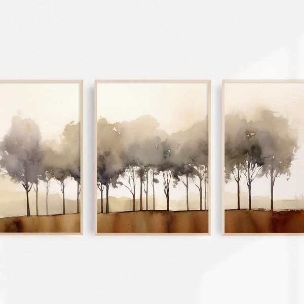 Landscape Triptych - Etsy