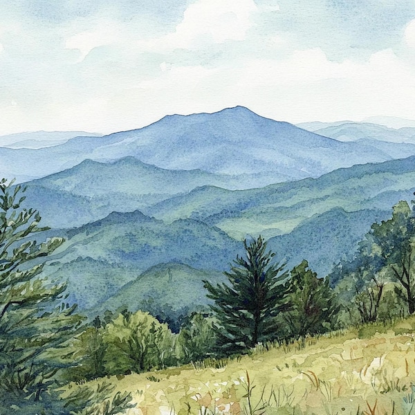 Roan Mountain Prints - Etsy