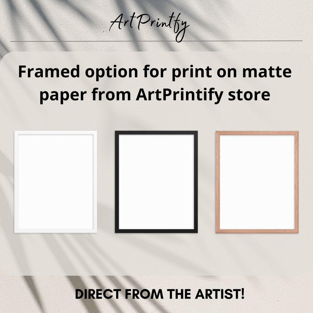 Framed Poster Options for Any SINGLE Print From the Shop - Etsy