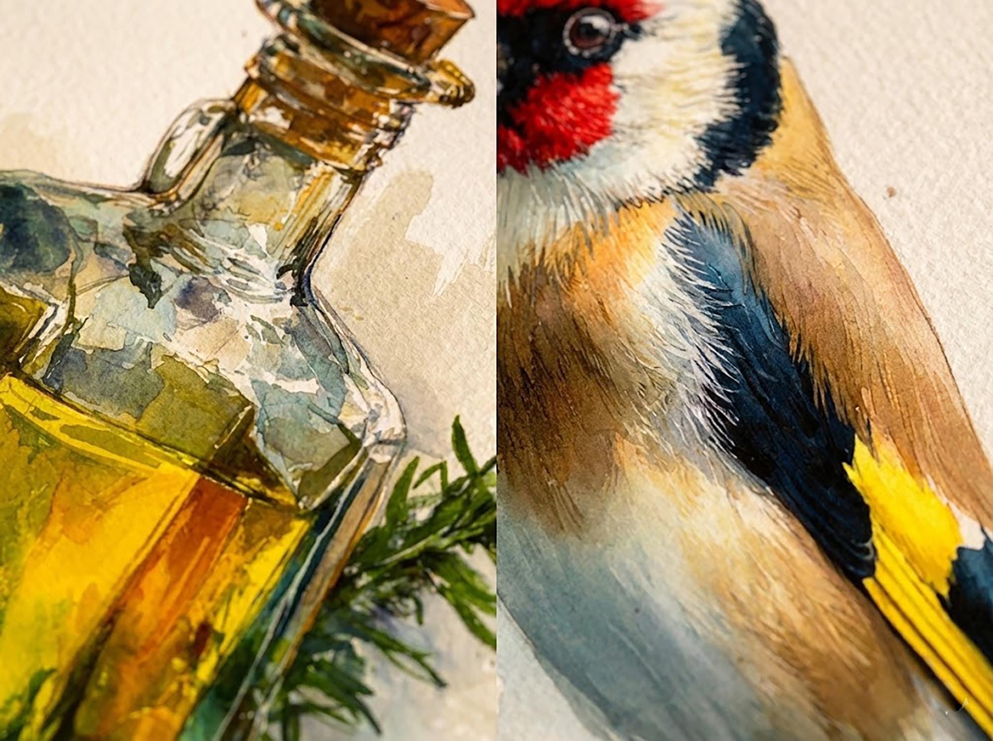 Italian Kitchen Wall Art Set of 3 Watercolor Lemons Olive Oil Print ...