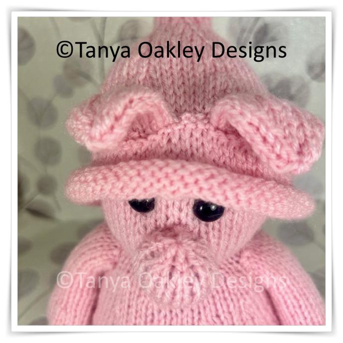 Pig Gonk Gnome Knitting Pattern - Etsy
