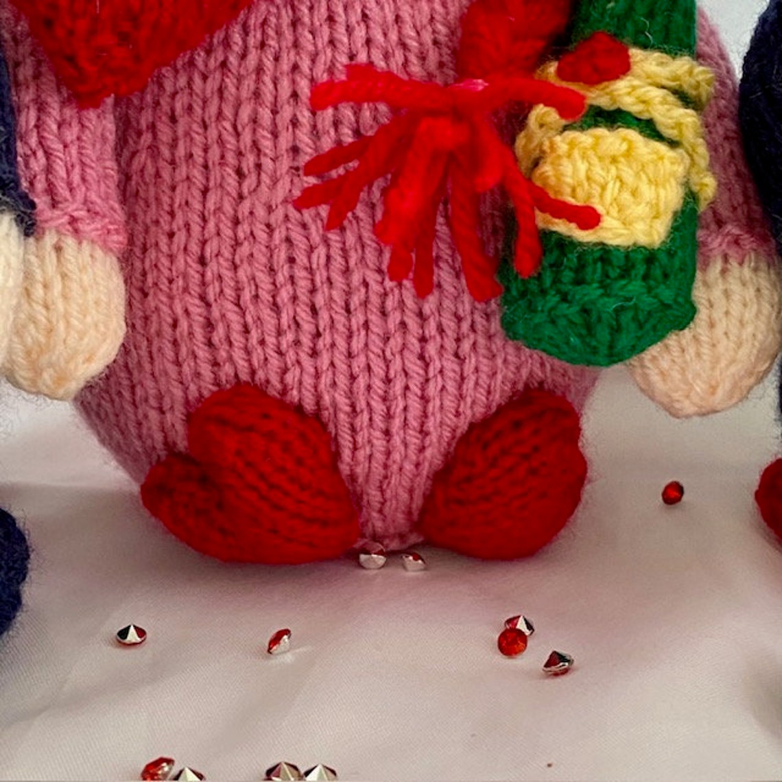 Be My Valentine Gonk Gnomes Knitting Pattern - Etsy