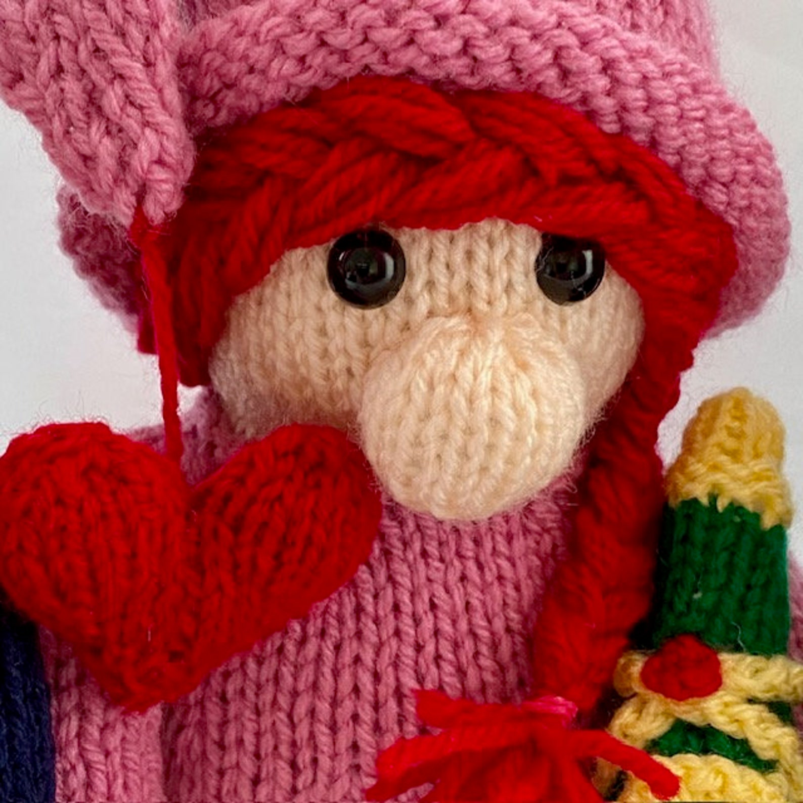 Be My Valentine Gonk Gnomes Knitting Pattern - Etsy