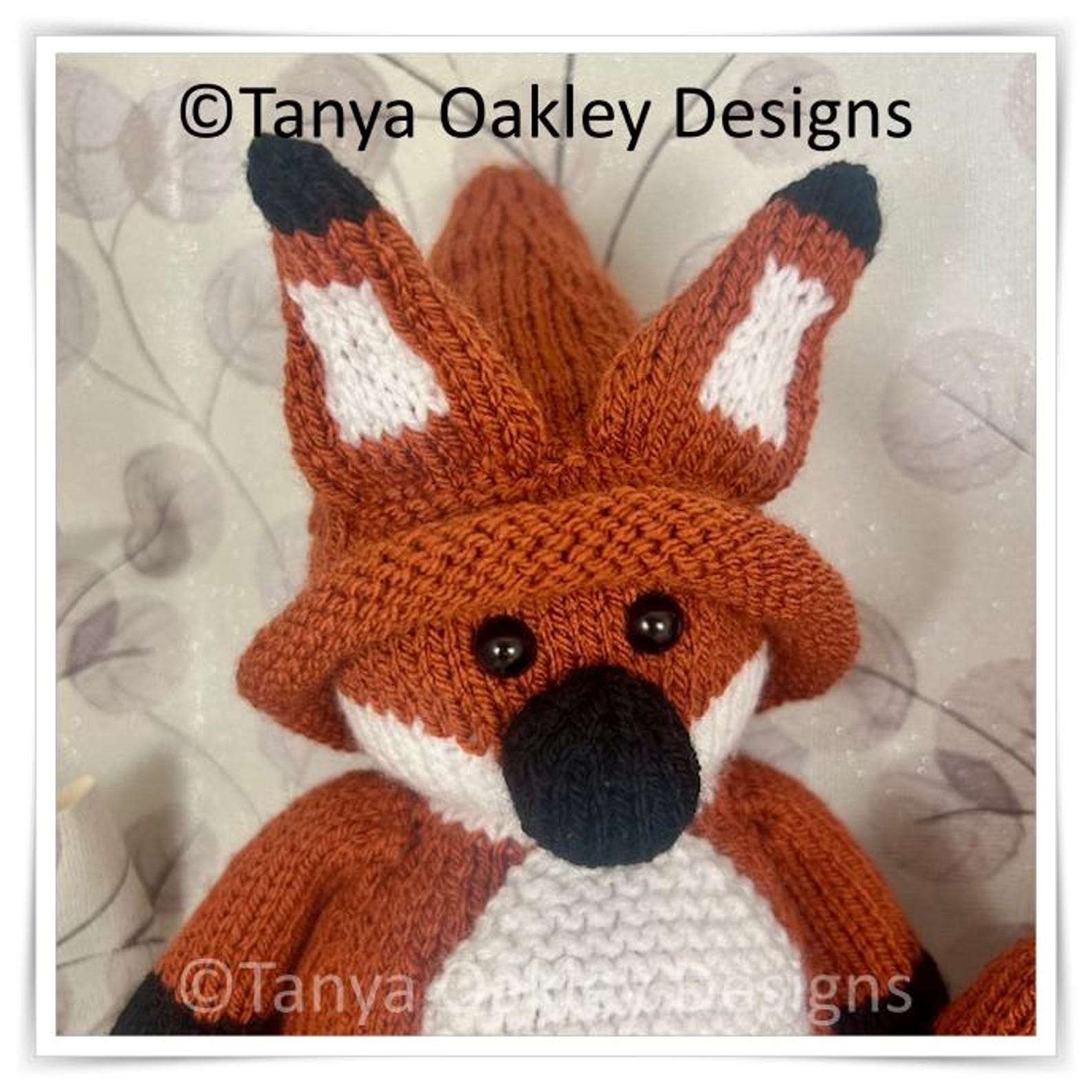 Fox Gonk Gnome Knitting Pattern - Etsy