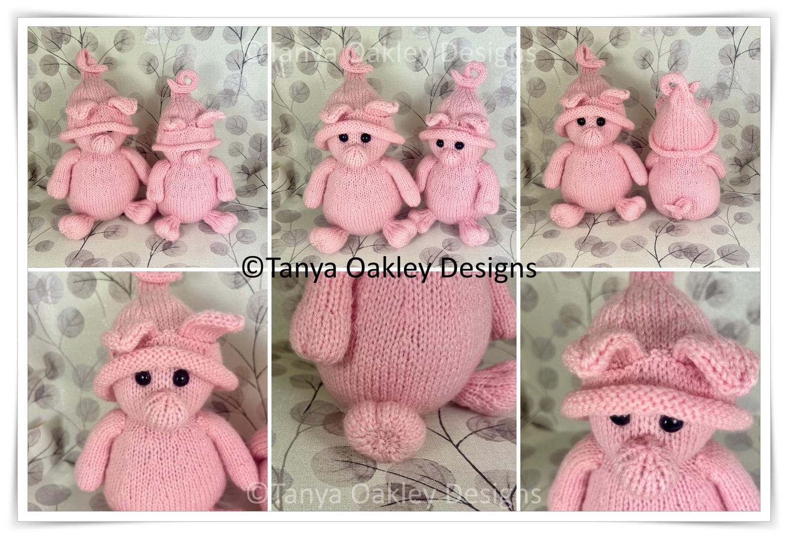 Pig Gonk Gnome Knitting Pattern - Etsy