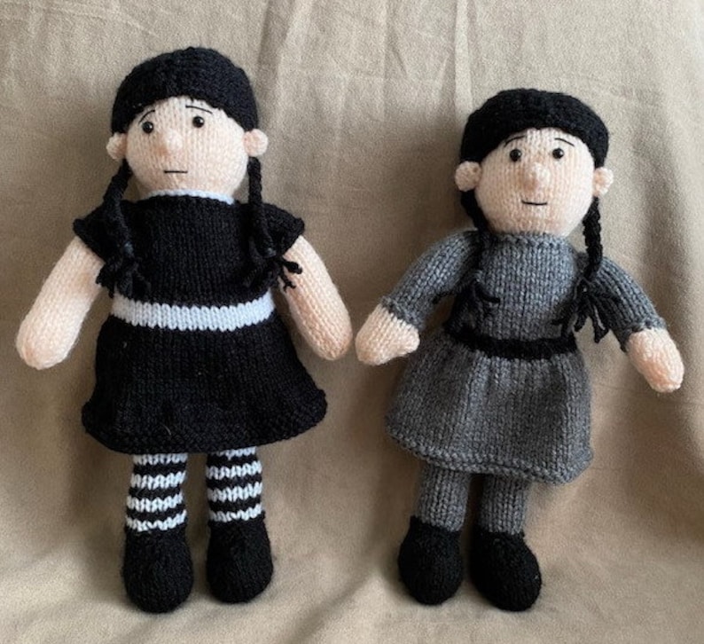 Wednesday Addams Knitting Pattern - Etsy