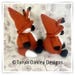 Fox Gonk Gnome Knitting Pattern - Etsy