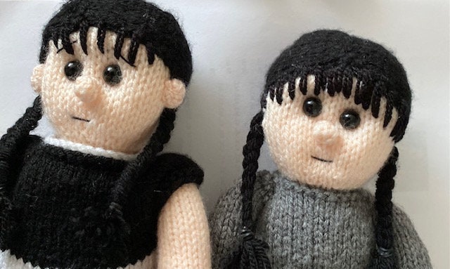 Wednesday Addams Knitting Pattern - Etsy