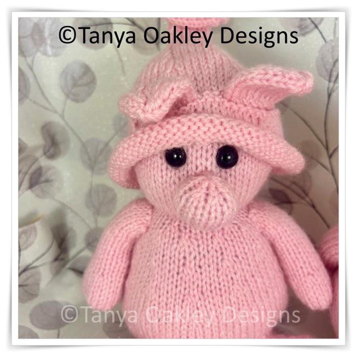 Pig Gonk Gnome Knitting Pattern - Etsy
