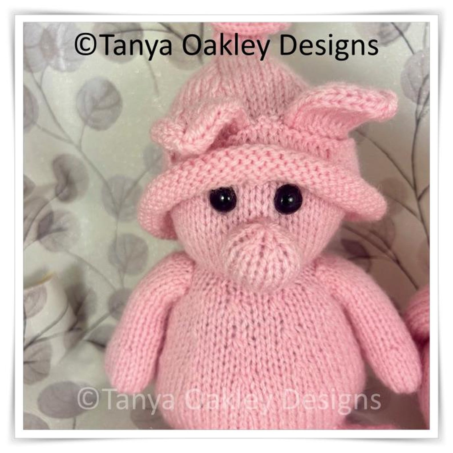 Pig Gonk Gnome Knitting Pattern - Etsy