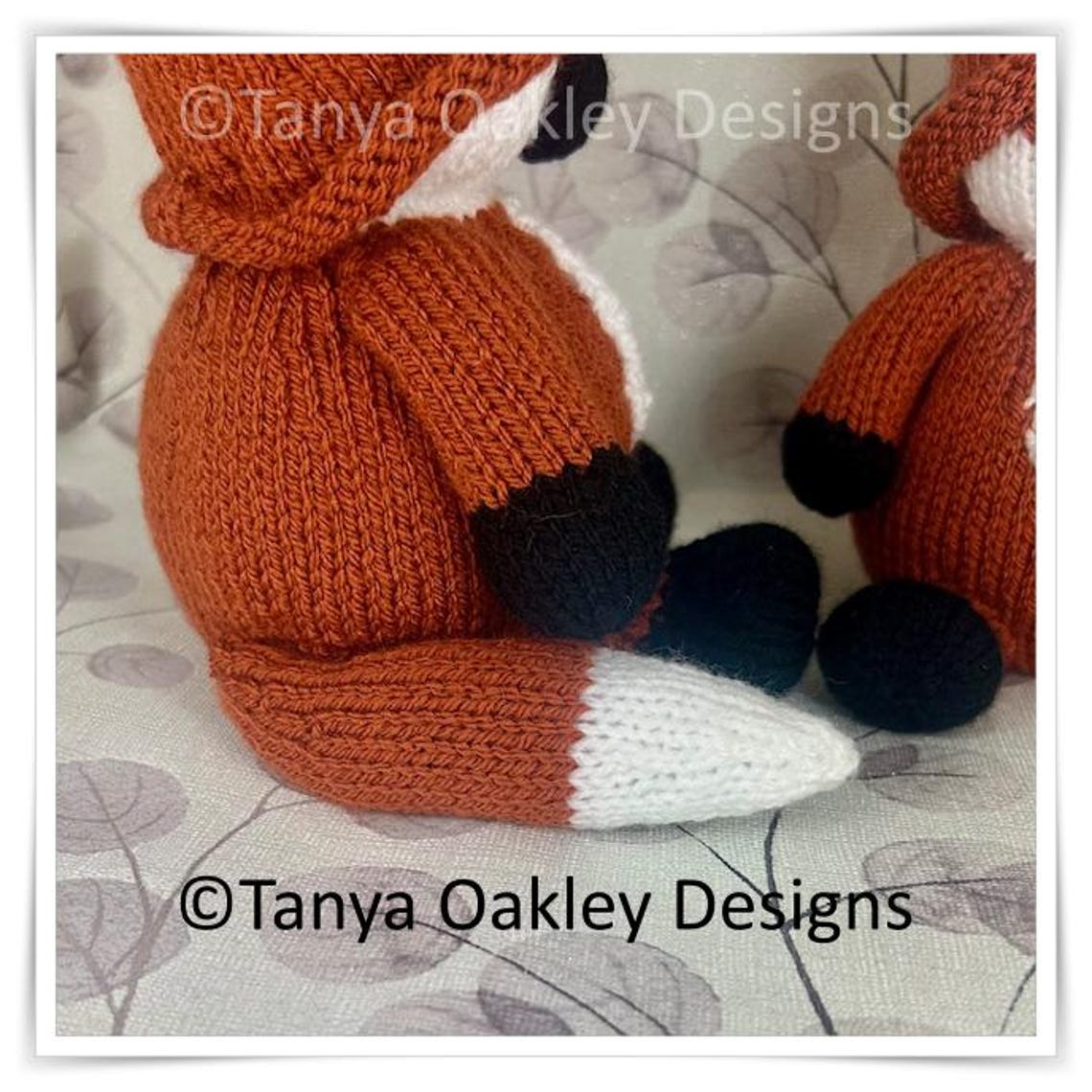 Fox Gonk Gnome Knitting Pattern - Etsy
