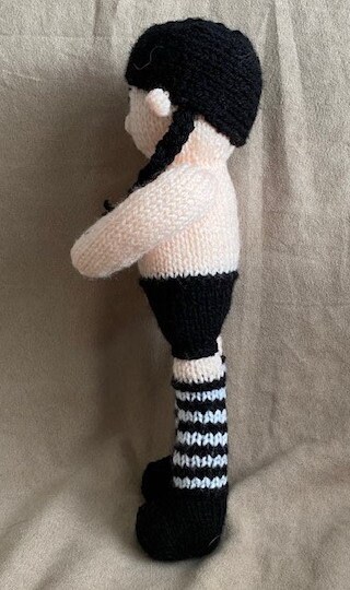 Wednesday Addams Knitting Pattern - Etsy