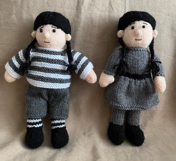 Wednesday Addams Knitting Pattern - Etsy
