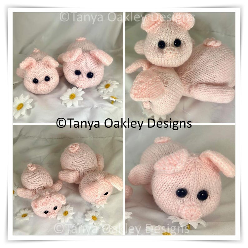 Cuddle Me Pig Knitting Pattern - Etsy