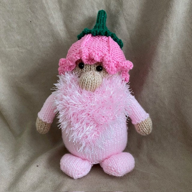 Flower Power Gonk Gnomes Knitting Pattern - Etsy
