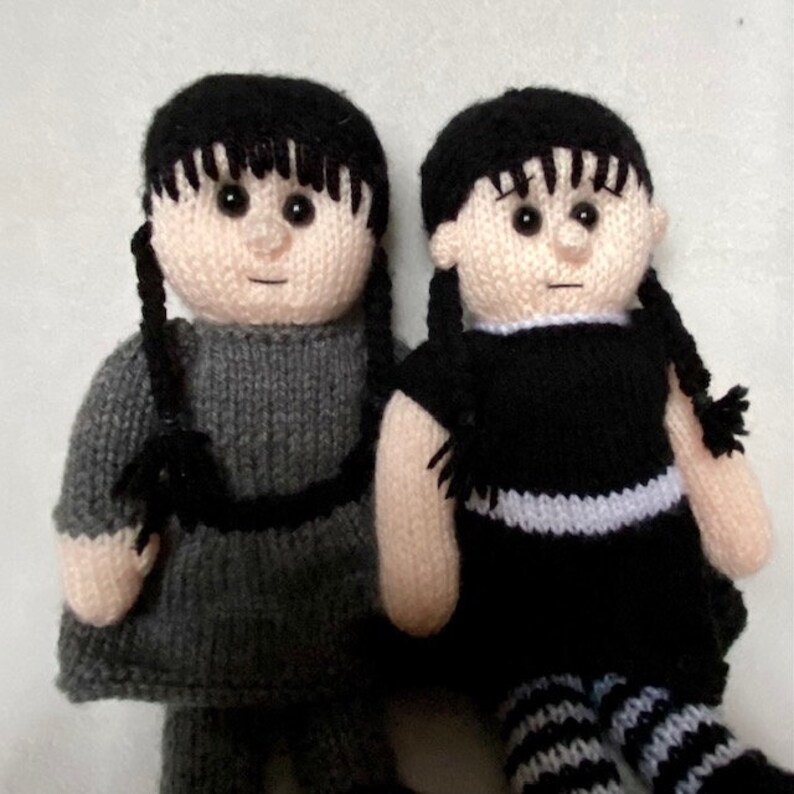 Wednesday Addams Knitting Pattern - Etsy