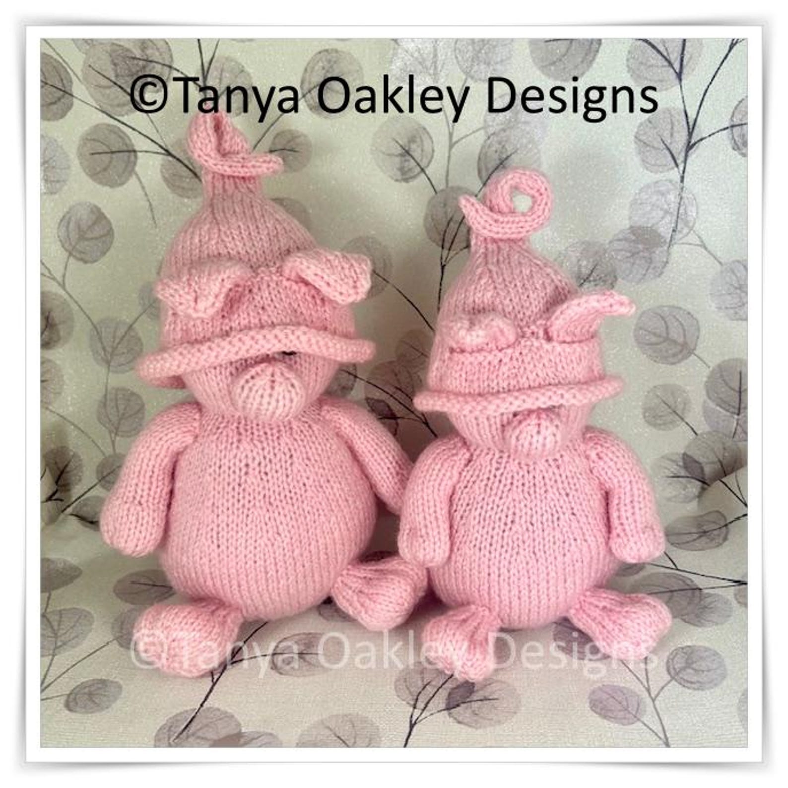Pig Gonk Gnome Knitting Pattern - Etsy