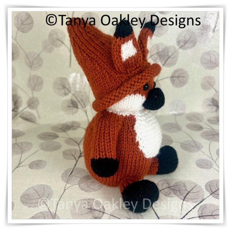 Fox Gonk Gnome Knitting Pattern - Etsy