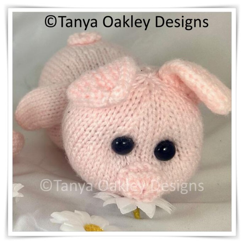 Cuddle Me Pig Knitting Pattern - Etsy