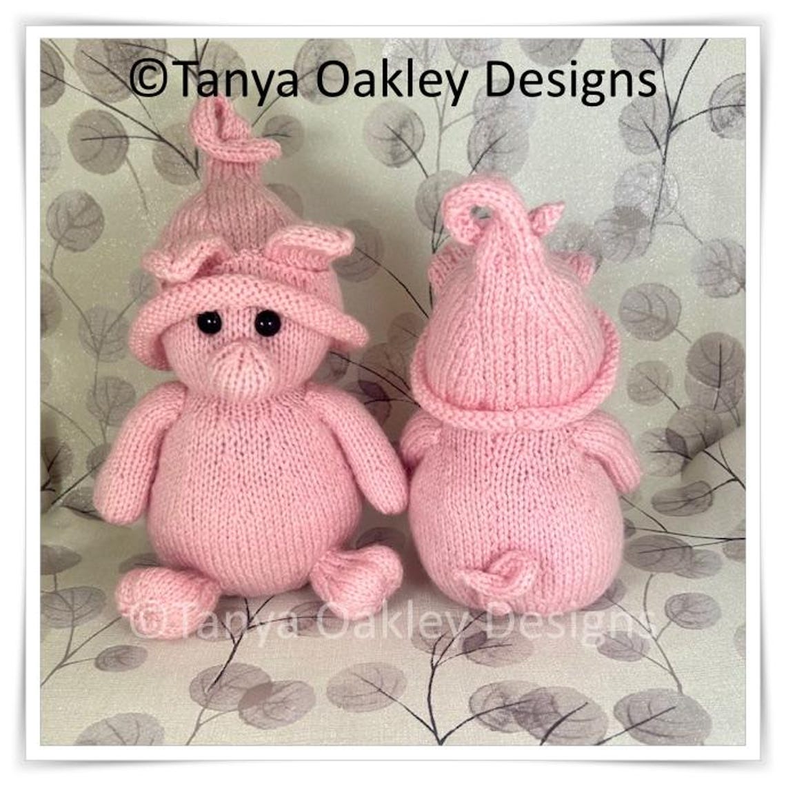 Pig Gonk Gnome Knitting Pattern - Etsy