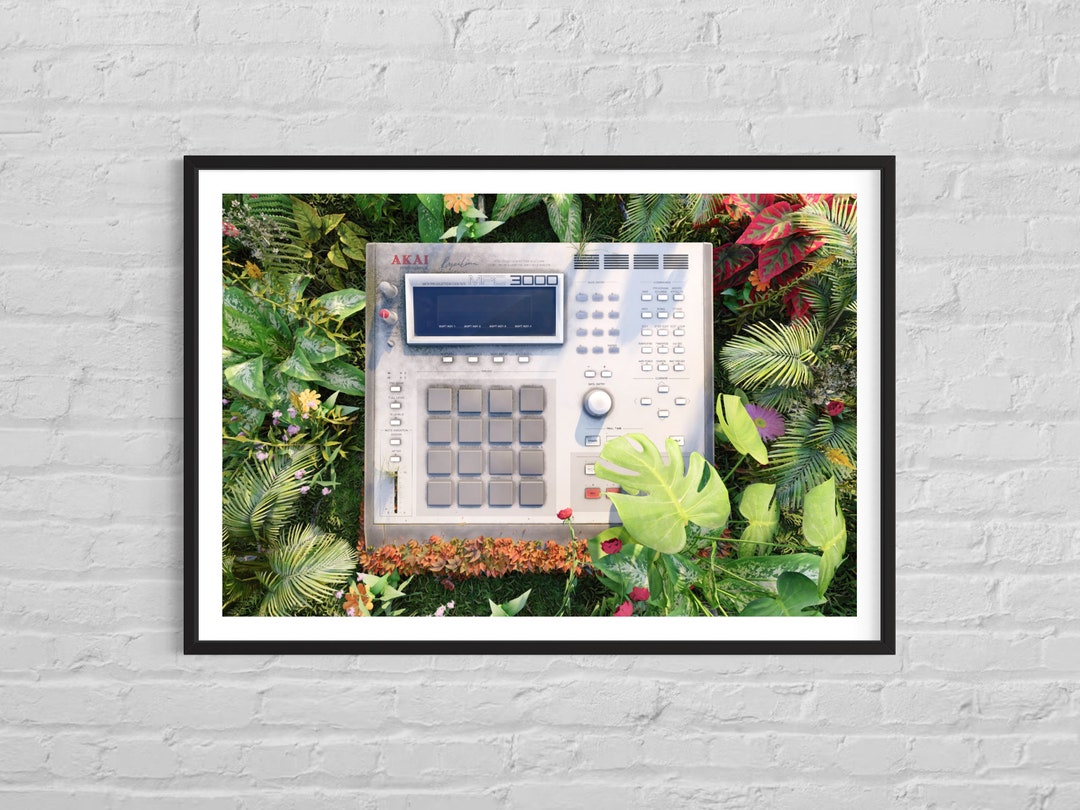 MPC 3000 Poster, Groovebox Rap, Hip-hop, and R&B Print, Limited Edition ...