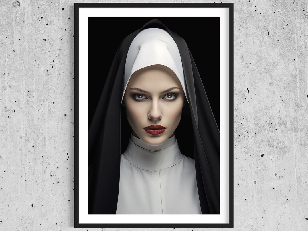Nonne Fashion Poster: Print on Photographic Paper, Pop Culture Photo ...