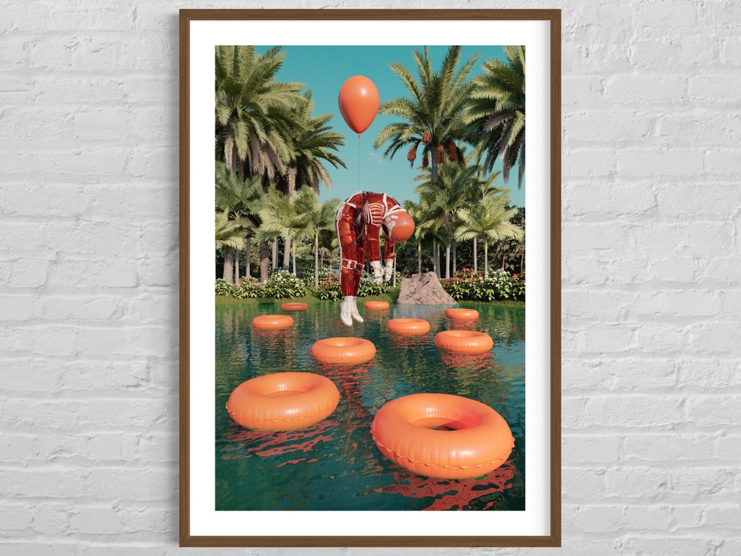 Zero-gravity Astronaut Poster - Astronaut Poster - Astronaut Wall ...