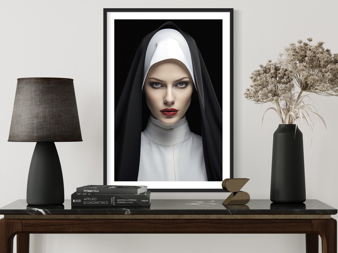 Nonne Fashion Poster: Print on Photographic Paper, Pop Culture Photo ...