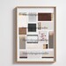 Editable Matchbook Art Poster: Brown Neutral Theme (digital Download ...