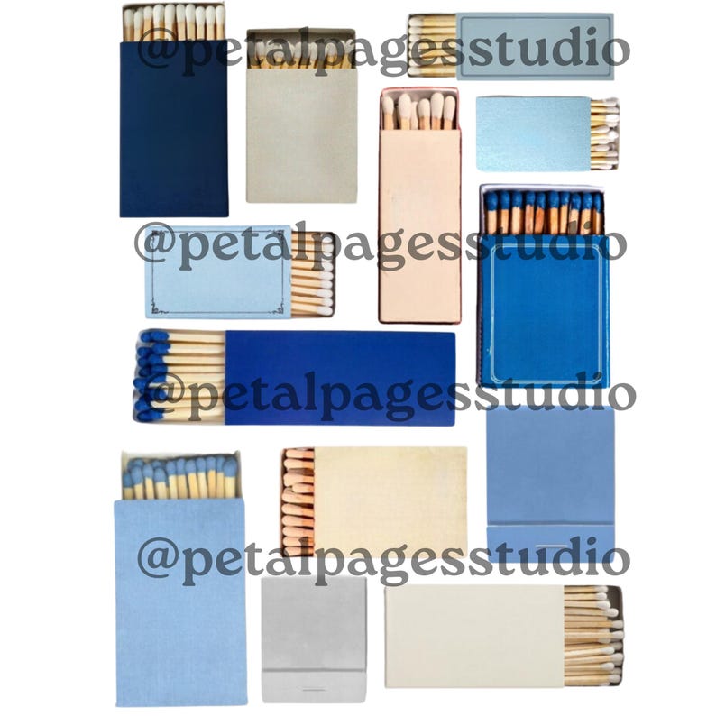 Editable Matchbook Poster Template Blank Matchbook Template Digital ...