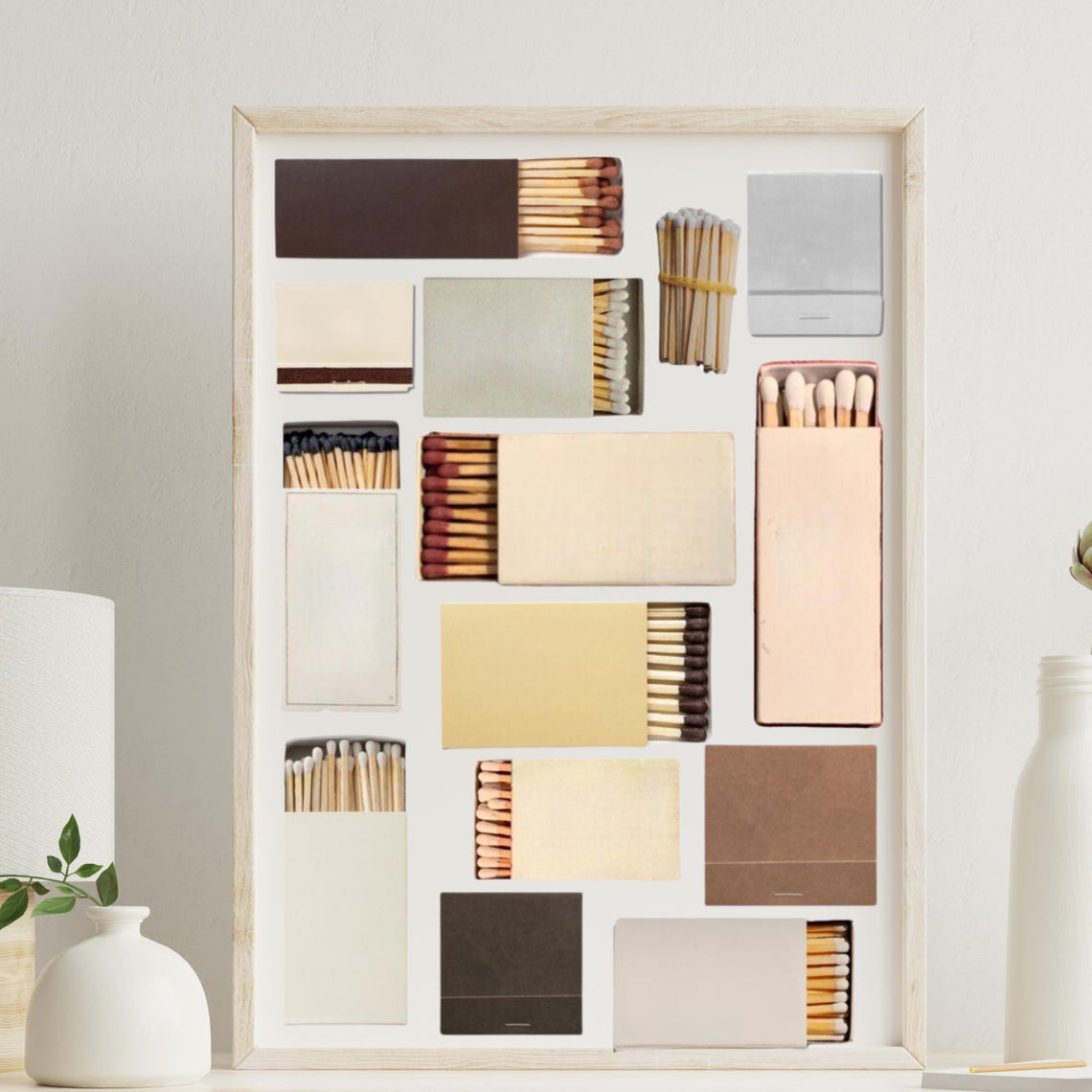 Editable Matchbook Poster Template | Blank Matchbook Template | Digital ...