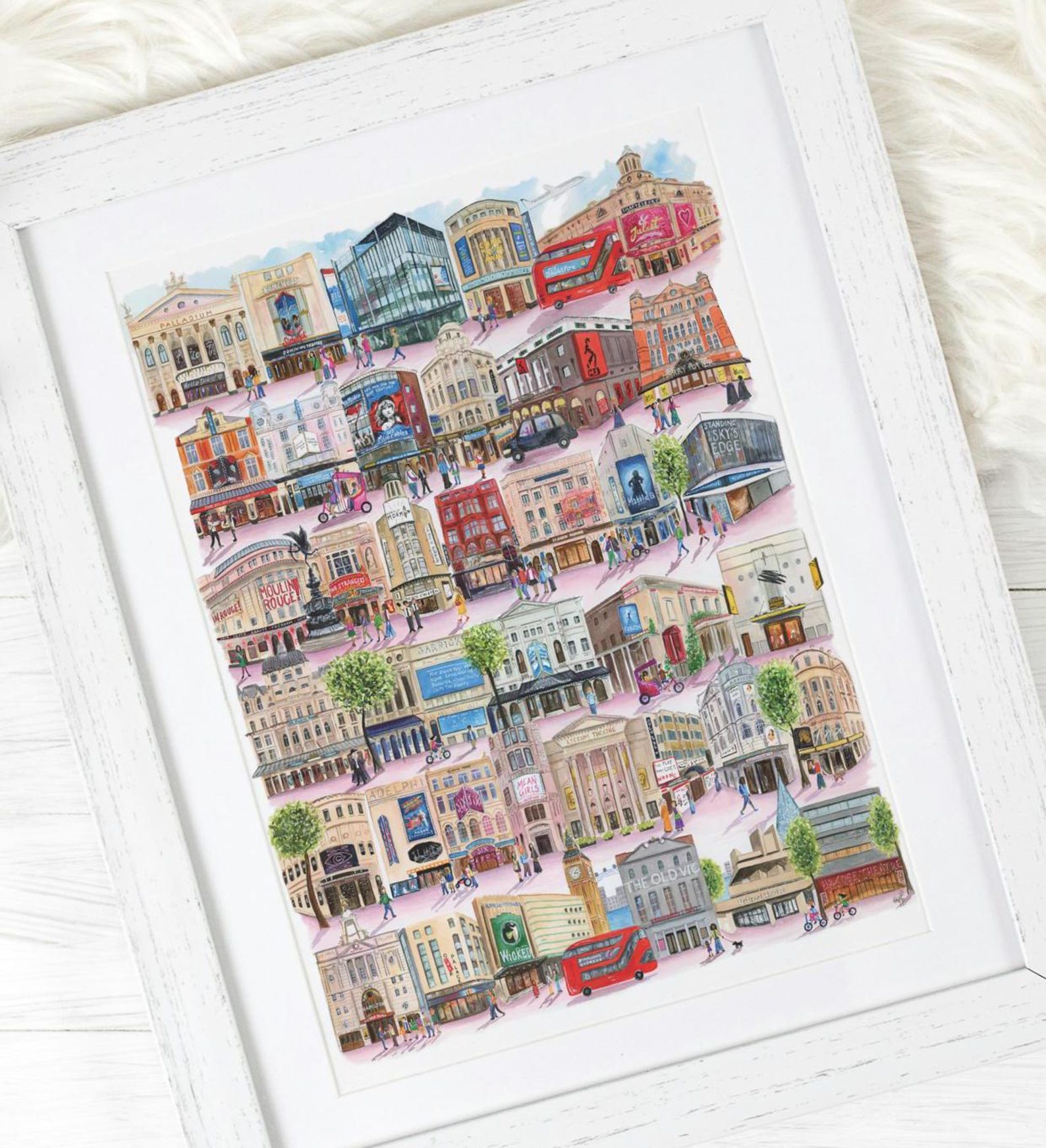 Theatre Huddle Art Print - Etsy UK
