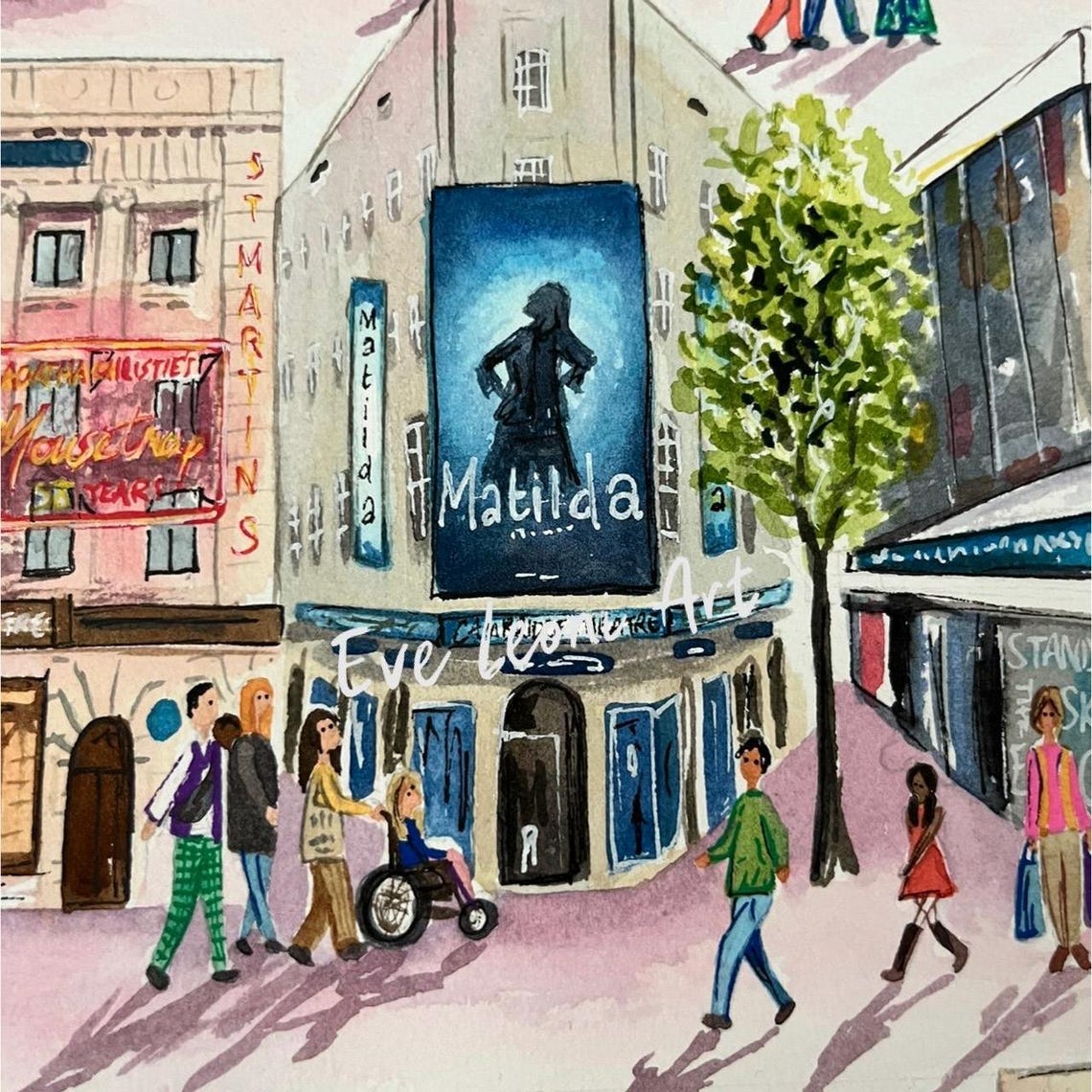 Theatre Huddle Art Print - Etsy UK