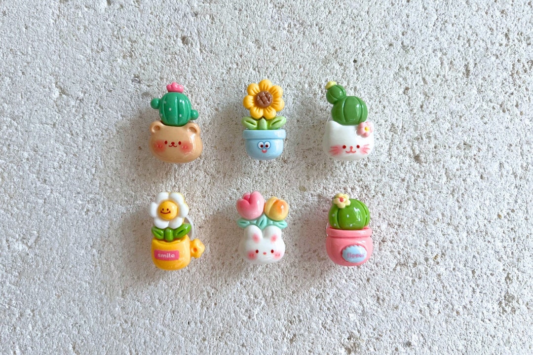 Cactus Bear Cat Bunny Croc Shoe Charms for Crocs Sunflower Daisy - Etsy
