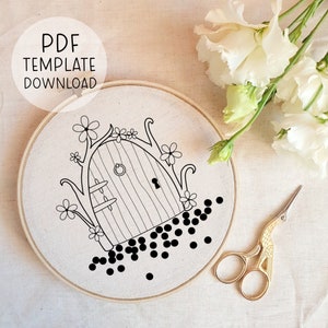 Whimsical Magical Embroidery Pattern BUNDLE Beginner Hand Embroidery ...