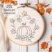 Simple Wildflowers Embroidery Pattern Instant Download, Beginner ...