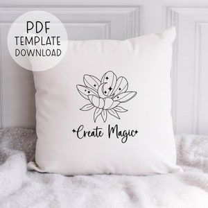 Whimsical Magical Embroidery Pattern BUNDLE Beginner Hand Embroidery ...