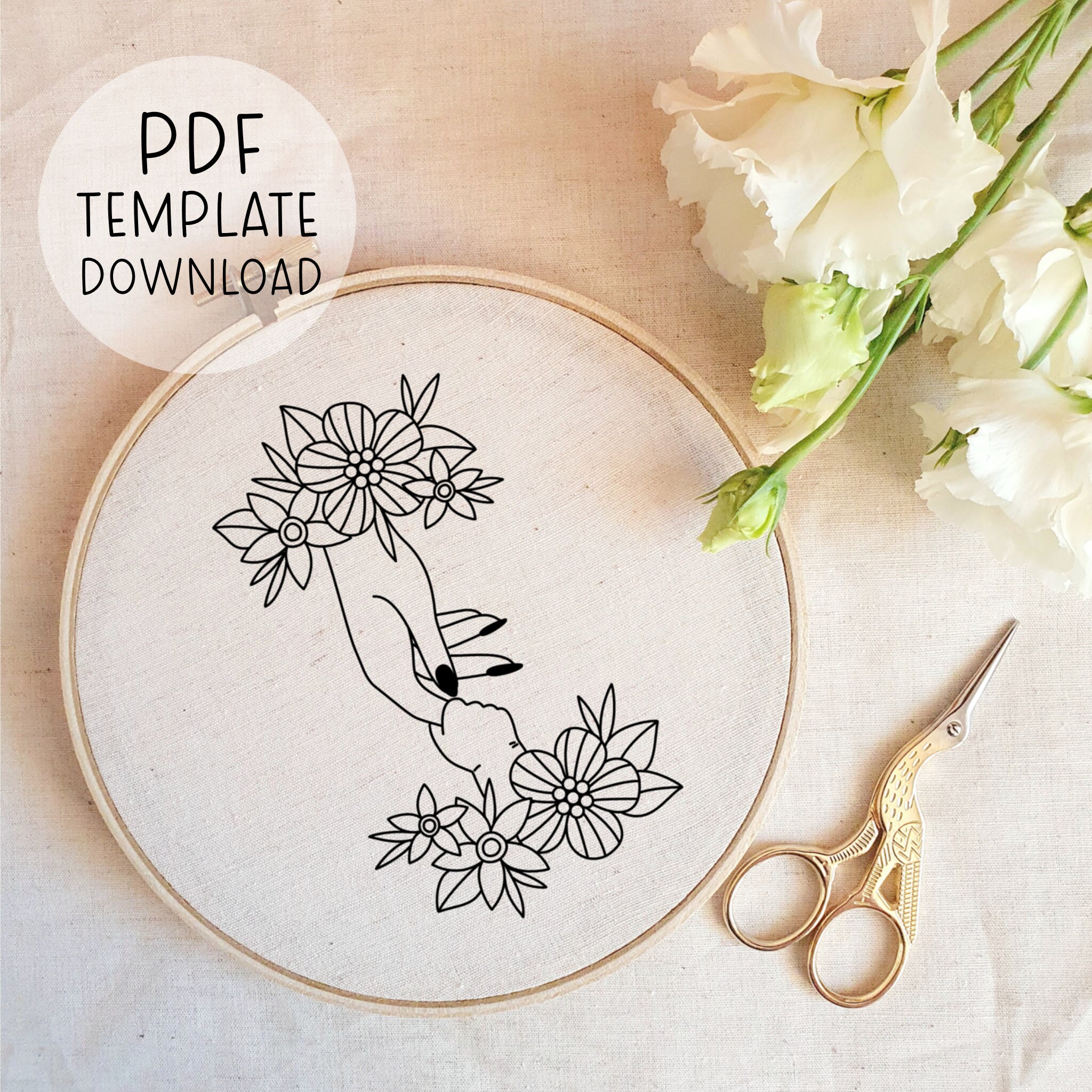 Mom and Baby Embroidery Pattern Instant Download, New Mom Embroidery ...