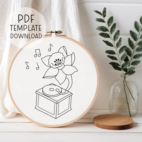 Gramophone Pattern - Etsy