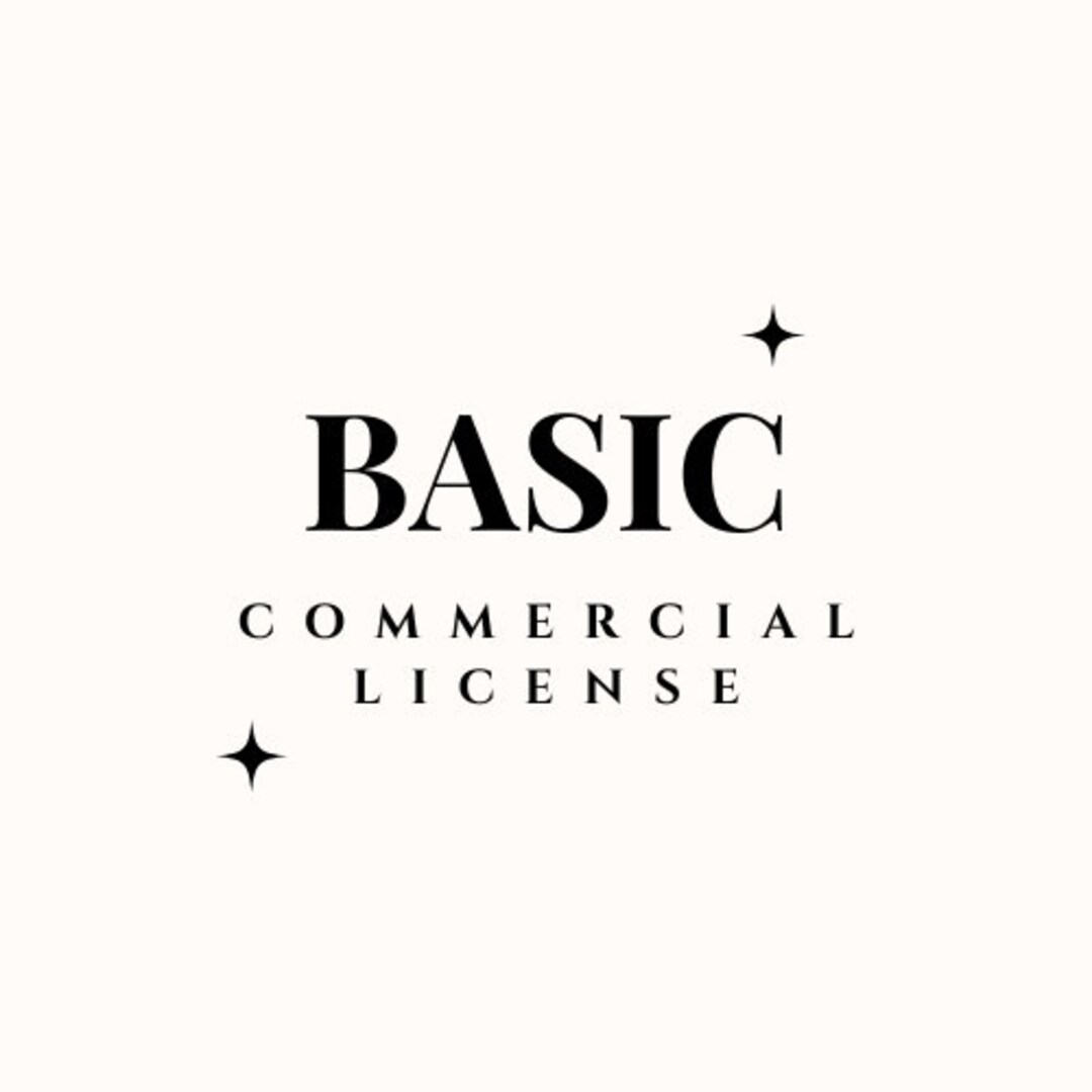 BASIC COMMERCIAL LICENSE 20 Physical Items May Be Sold Using Our ...