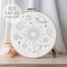 Solar System Embroidery Pattern, Universe Embroidery, Planets ...