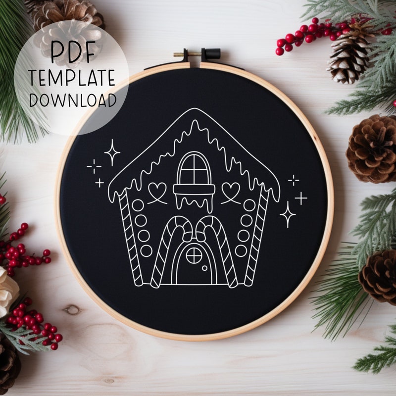 House Embroidery - Etsy