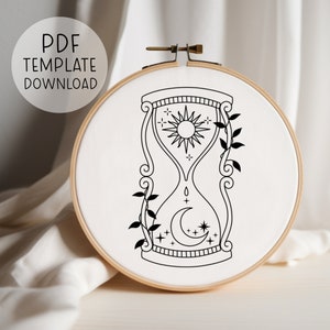 Celestial Embroidery Pattern BUNDLE! Stars and Moon Embroidery Patterns ...