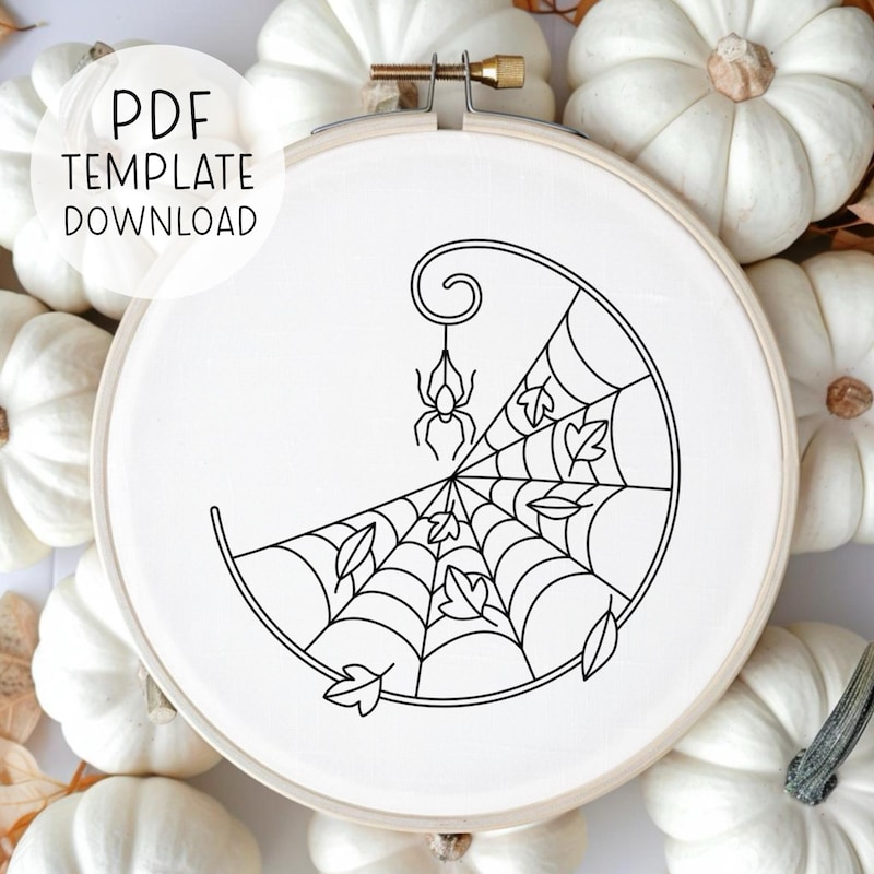 Spider Embroidery - Etsy